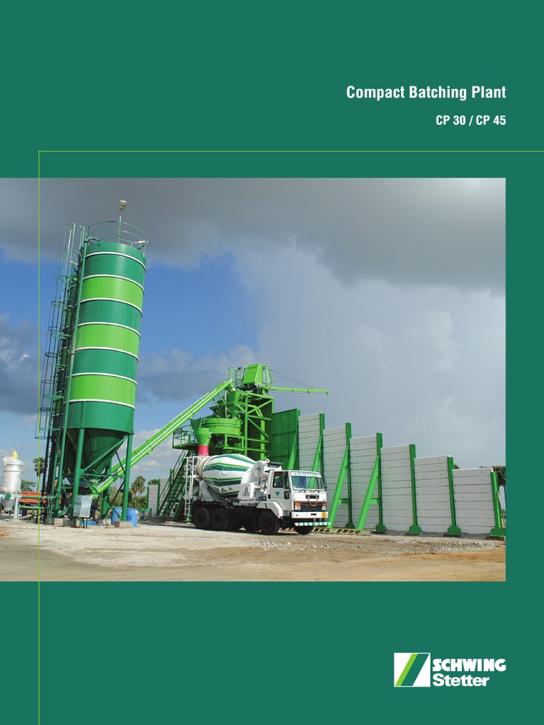 Compact Concrete Batching Plant | PDF | User Interface | Concrete