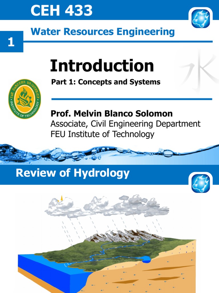 Water Resources 01 Introduction | PDF | Hydrology | Water Resources