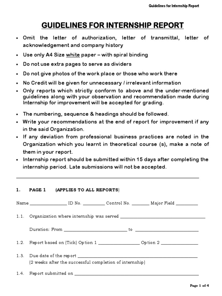 Internship Report Template | PDF | Data Analysis | Data