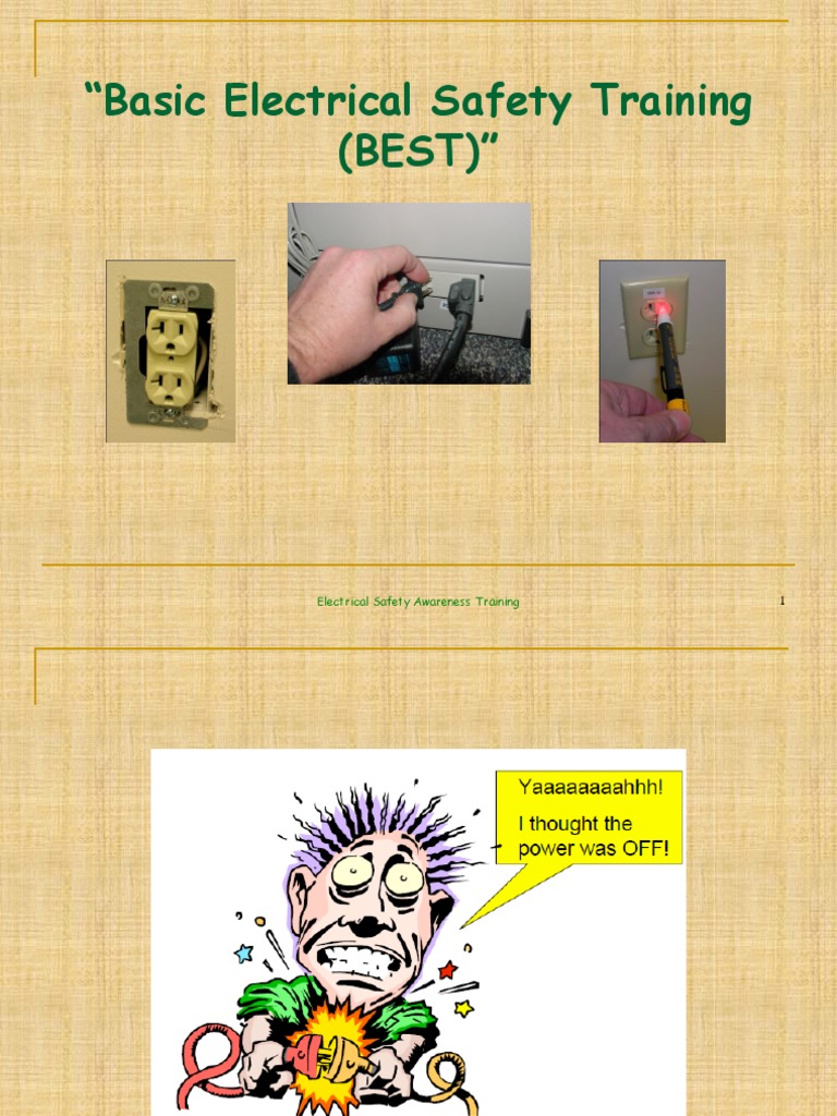 1 Electrical Safety | PDF | Electric Current | Safety