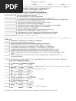 4th Quarter Exam. Fil 8 | PDF
