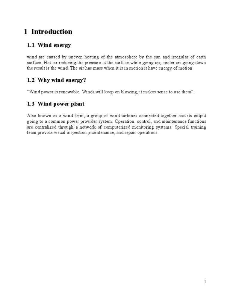 Wind Power Plant | PDF | Wind Power | Transmission (Mechanics)
