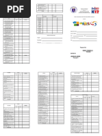 Eccd Checklist Card Template | PDF | Child Development | Behavioural ...
