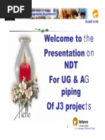 JSA For Piping-Hydro Test | PDF | Welding | Construction