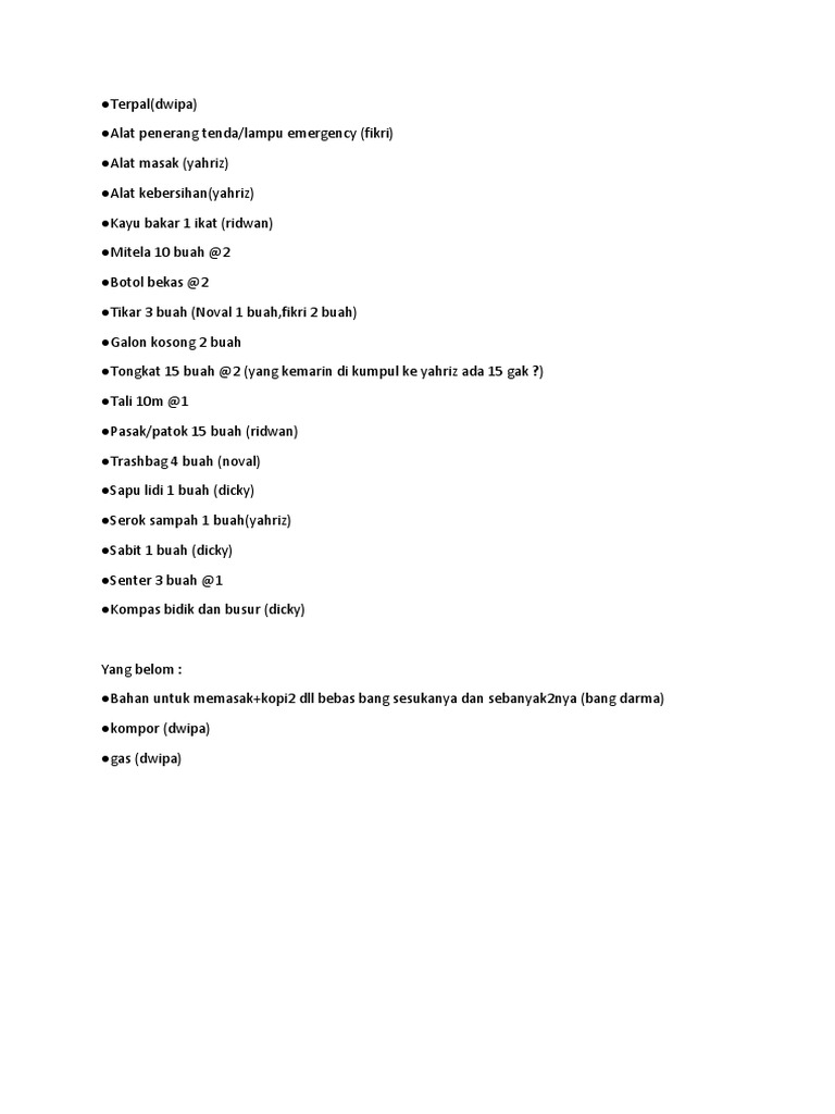 Perkap Pramuka | PDF