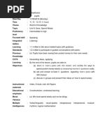 Lesson Plan | PDF | Traffic Light | Lesson Plan