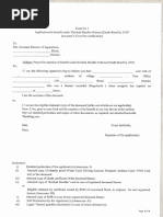 Annexure-IA Self Declaration Form For Application For Krishak Bandhu ...