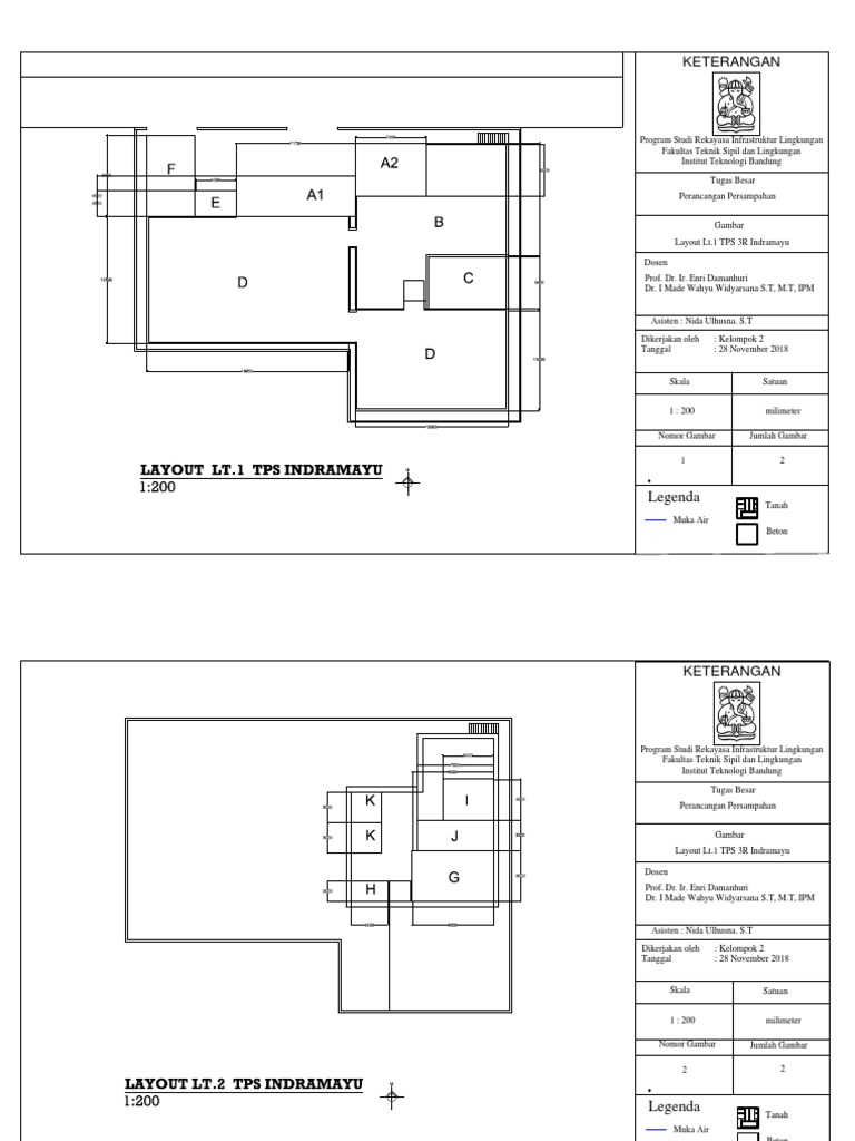 Contoh Layout TPS 3R | PDF