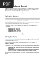 Iambic Pentameter Practice Worksheet | PDF | British Poems | Rhythm And ...
