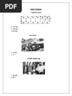 Cat General Torque Specifications | PDF | Nut (Hardware) | Screw
