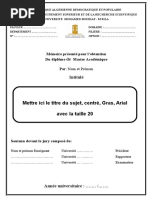 Modèle de Rapport PFE Word | PDF | Informatique et technologies de l ...