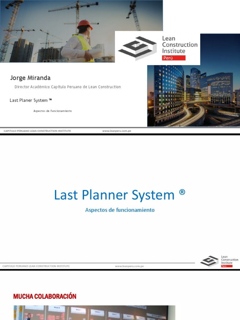 Last Planner System - Funcionamiento | PDF | Cliente | Business