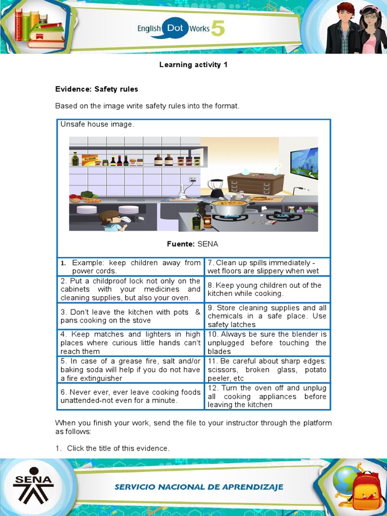 Essential Home Safety Rules for Kids | PDF