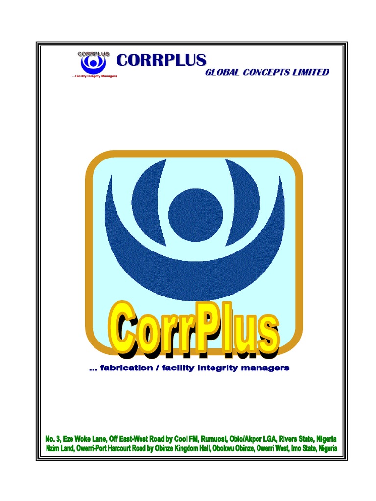 CorrPlus Global Concepts - Nigeria's Leading Corrosion Control Company ...