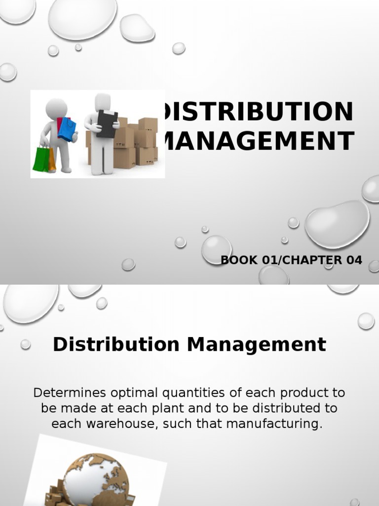 Distribution Management: Book 01/chapter 04 | PDF | Logistics | Retail