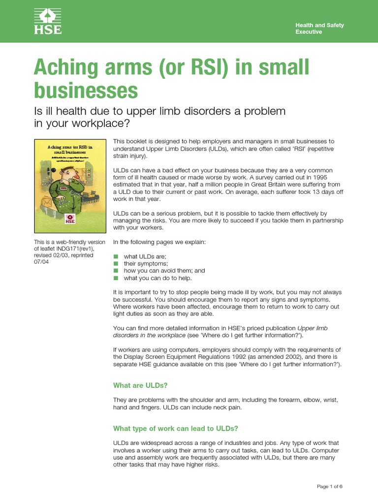 5 Steps To Risk Assessment | PDF | Occupational Safety And Health ...