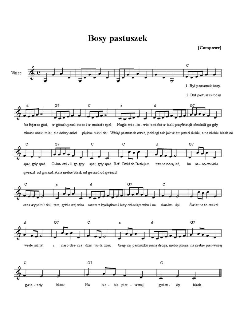 Bosy Pastuszek | PDF