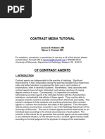 CT Contrast Patient Screening and Consent Form | PDF | Ct Scan | Allergy