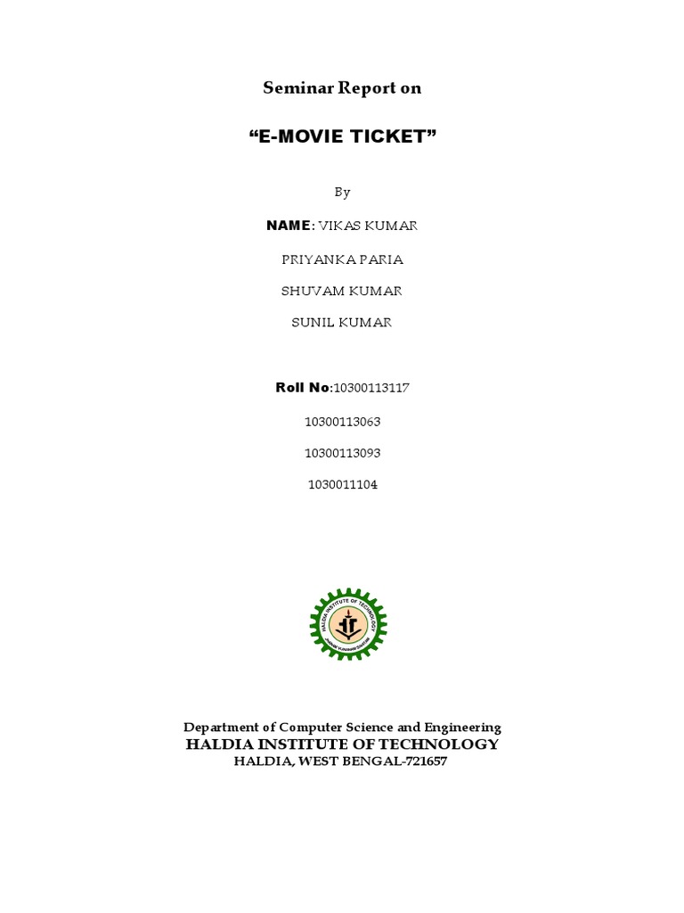 B.tech Seminar Guidelines | PDF | Computing And Information Technology