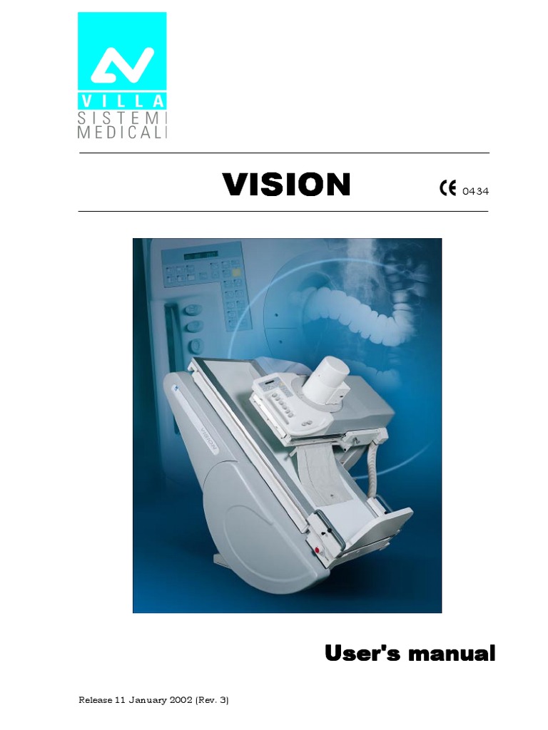 Villa Vision User Manual | PDF | Electromagnetic Compatibility | Radiography