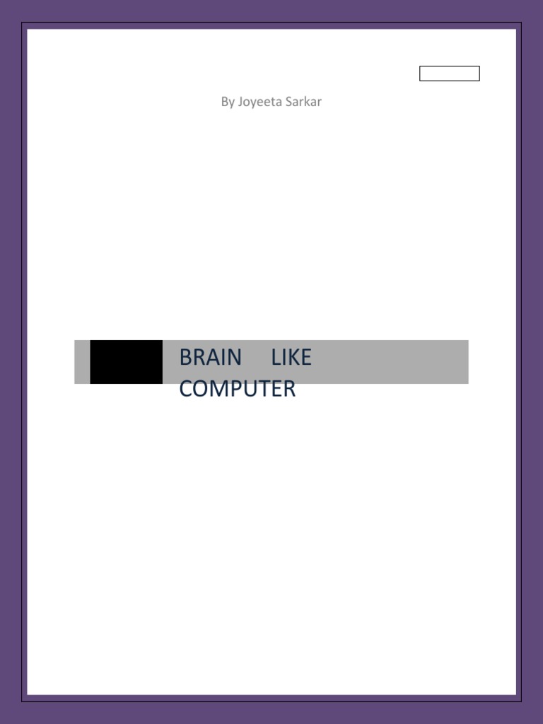 Brain Like Computer | PDF | Electroencephalography | Futurology