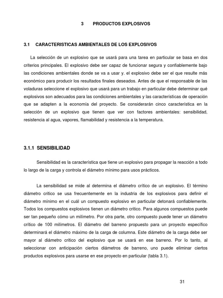031 3 Productos Explosivos | PDF | Nitrato | Aluminio