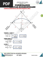 Ejercicio Resuelto Curva Circular Simple | PDF | Curva | Pi