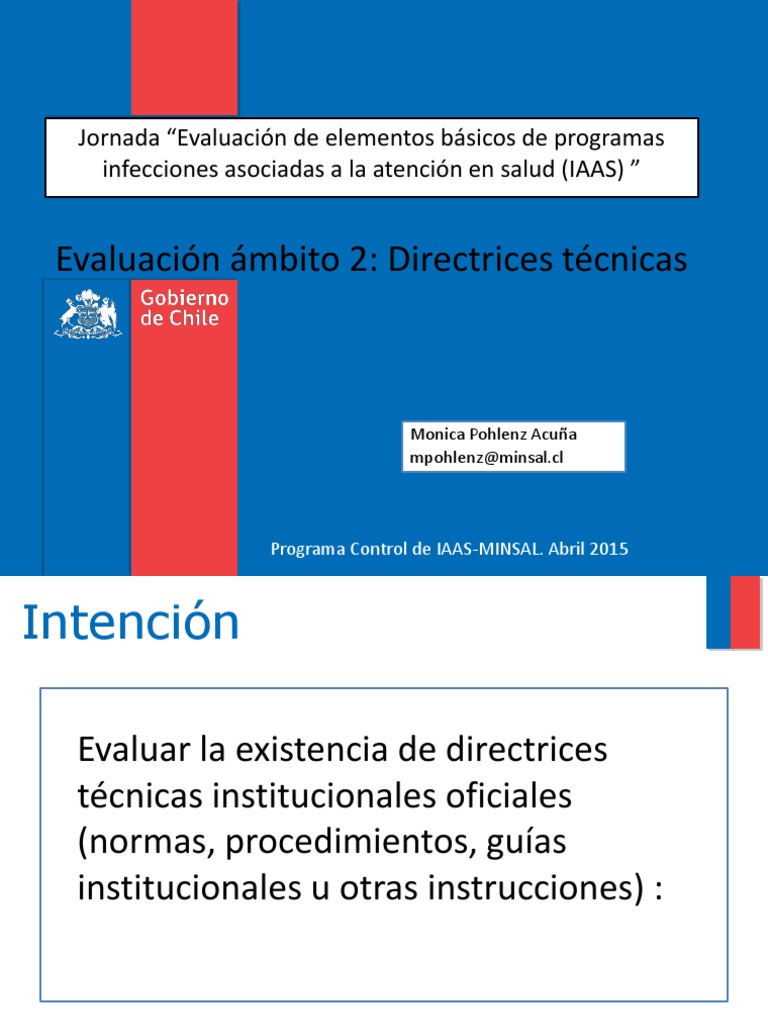Directrices Técnicas | PDF | Hospital | Gestión de recursos humanos