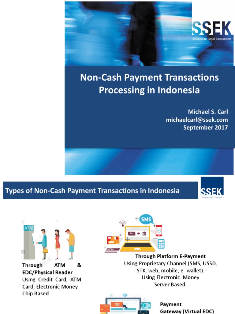 Non-Cash Payment Transaction Processing in Indonesia 184 PDF | PDF ...