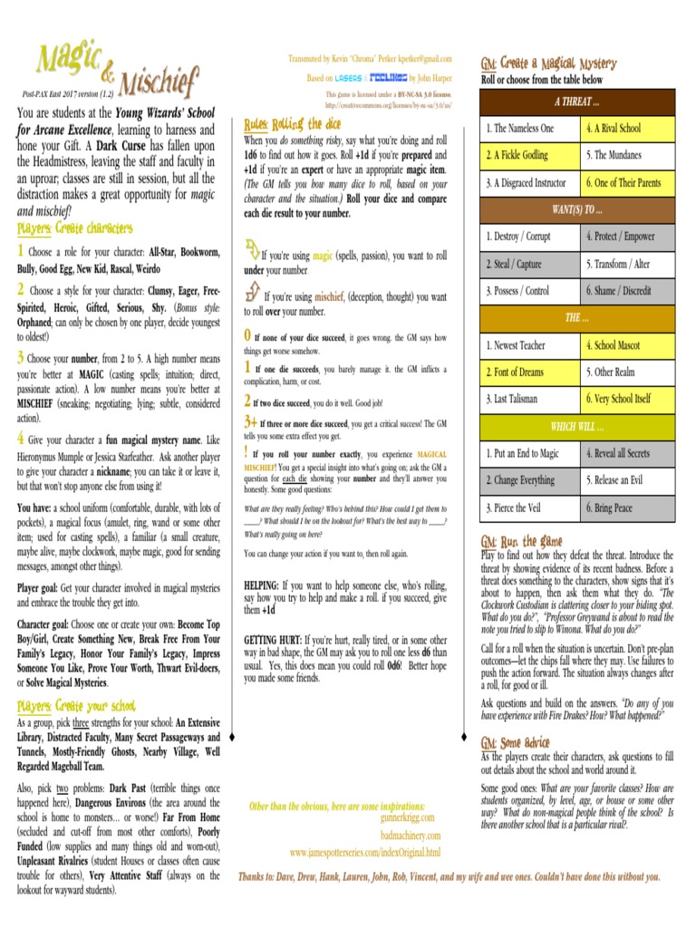 Magic & Mischief | PDF