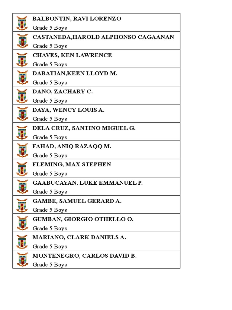 Report Card Label | PDF
