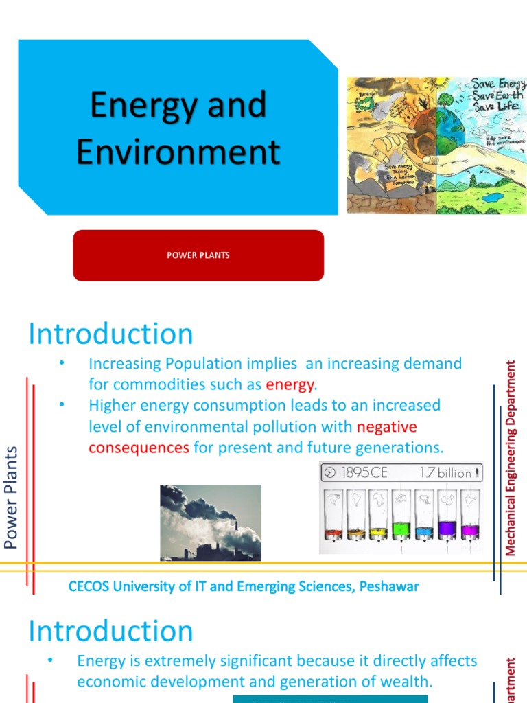 Energy and Environment: Power Plants | PDF | Petroleum | Fuels