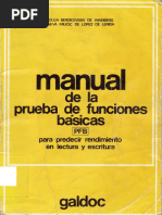 Prueba de Funciones Básicas PFB | PDF