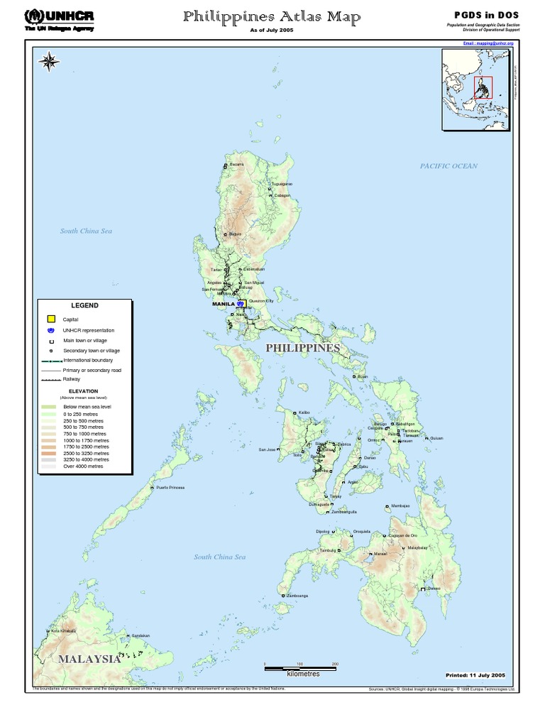 Philippines: Pacific Ocean | PDF | Metro Manila | Geography