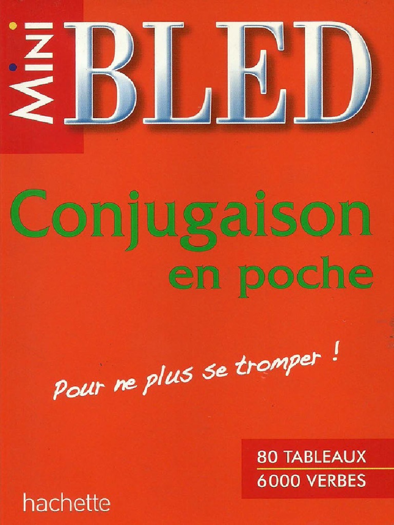 Mini BLED - Conjugaison en Poche PDF | PDF