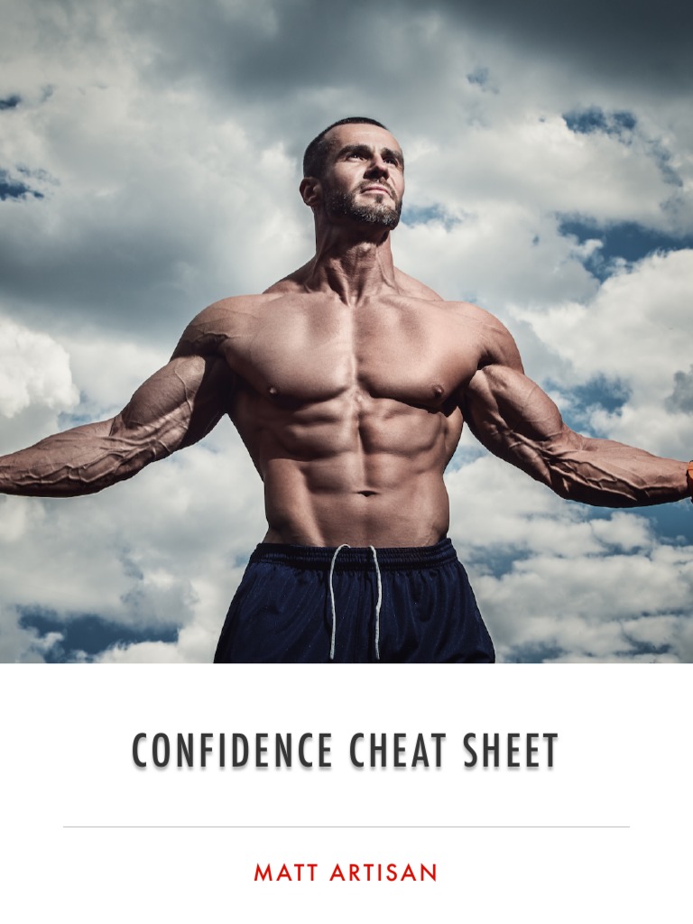 Confidence Cheat Sheet PDF | PDF | Meditation | Breathing