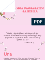 Pagsasalin Sa Bibliya | PDF