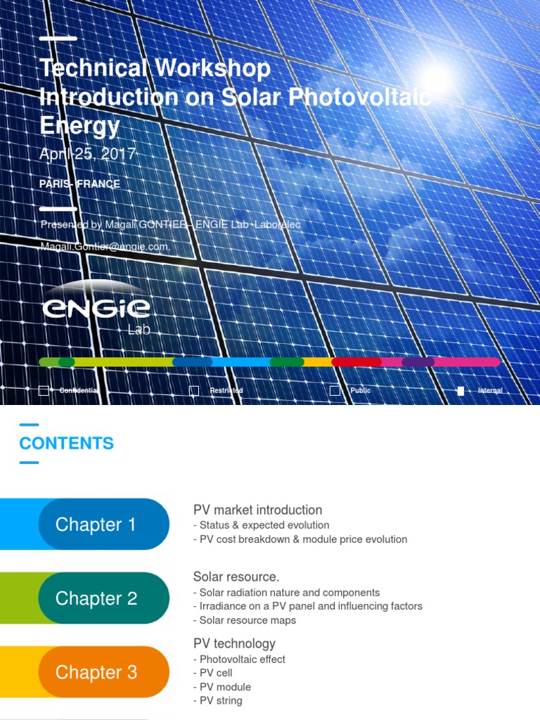 Introduction On Solar Photovoltaic Energy | PDF | P–N Junction | Thin ...