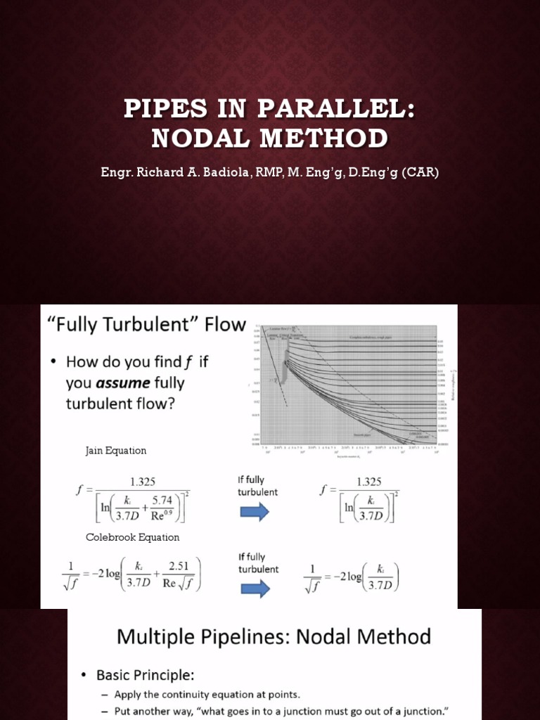 7.pipes in Parallel | PDF | Science & Mathematics