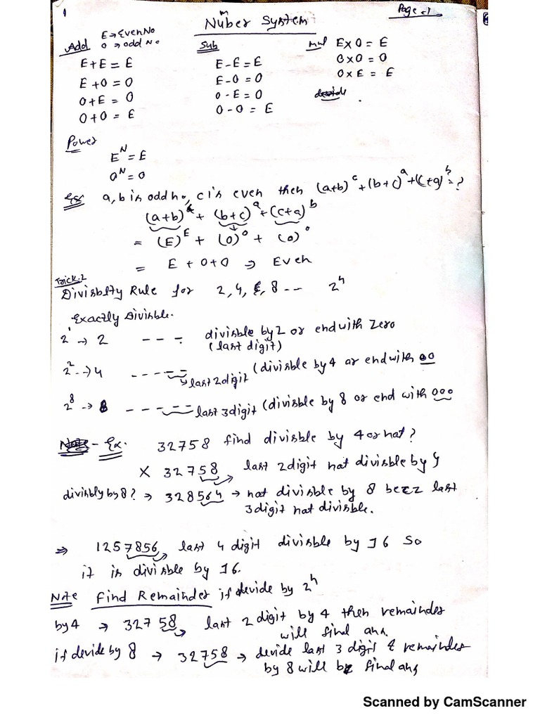 NumberSystem PDF | PDF