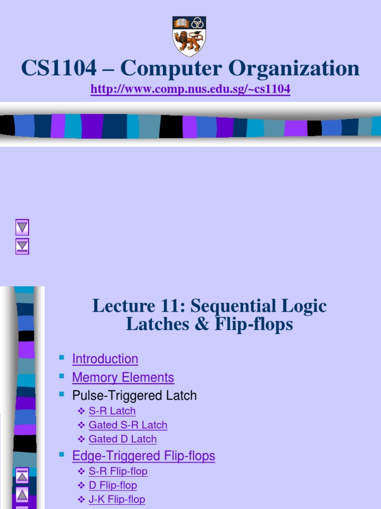 Lesson 1 Flip-Flops | PDF | Computer Data | Electrical Circuits