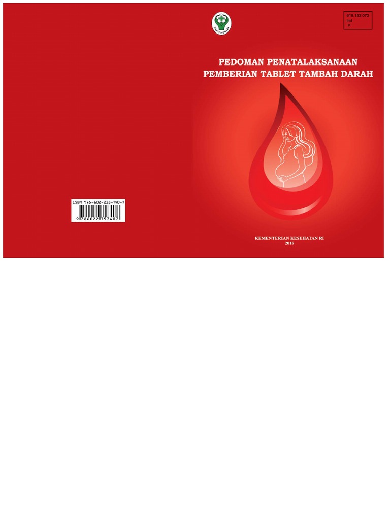 Pedoman Pemberian Tablet Tambah Darah | PDF