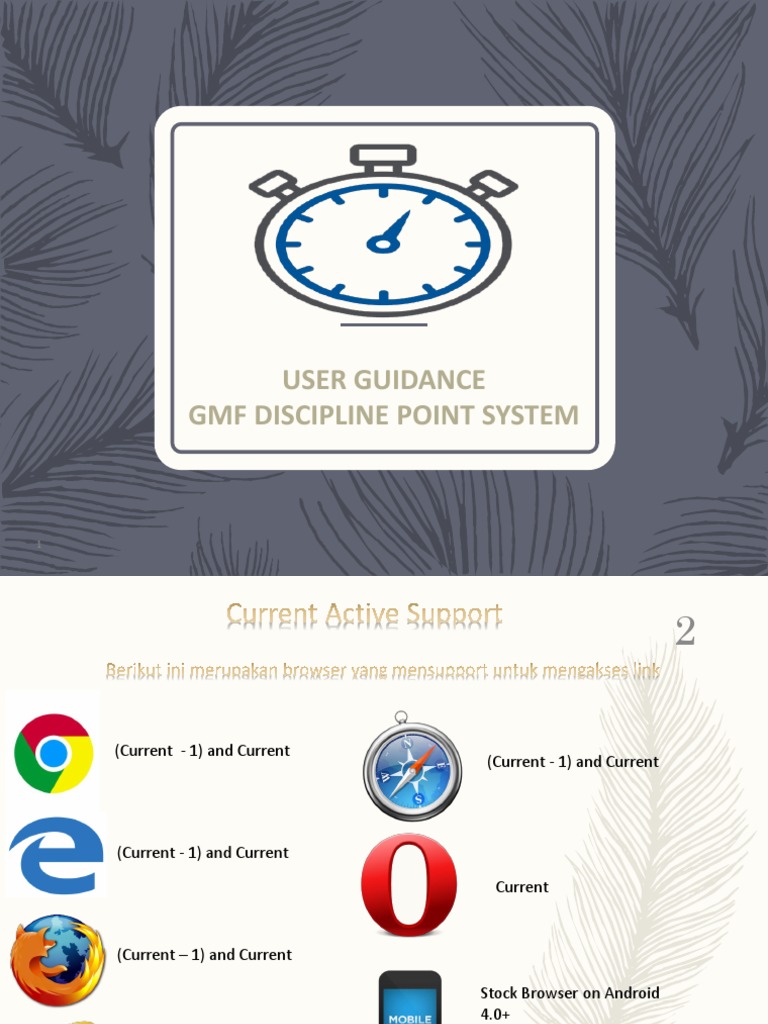 User Guide GMF Discipline Point System | PDF