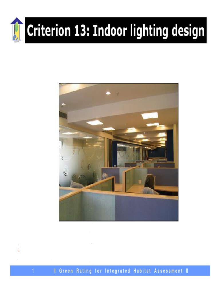 Indor Lighting Design | PDF | Lighting | Architectural Elements