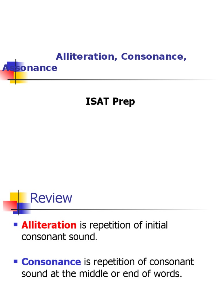 Alliteration, Consonance, Assonance Guide | PDF