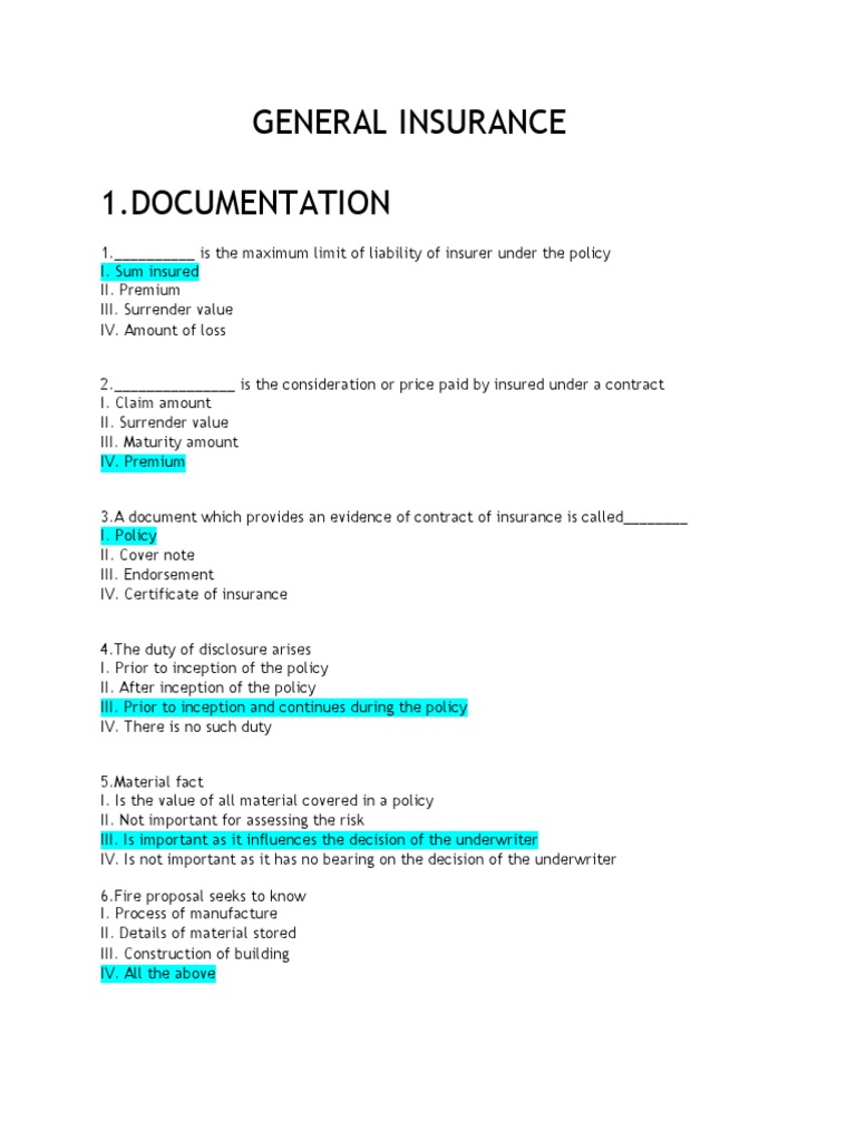 Insurance | PDF | Insurance | Underwriting