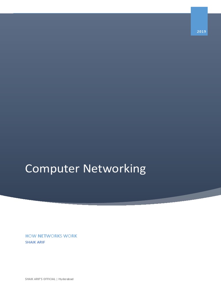 Basics of Computer Networking | PDF | Port (Computer Networking ...