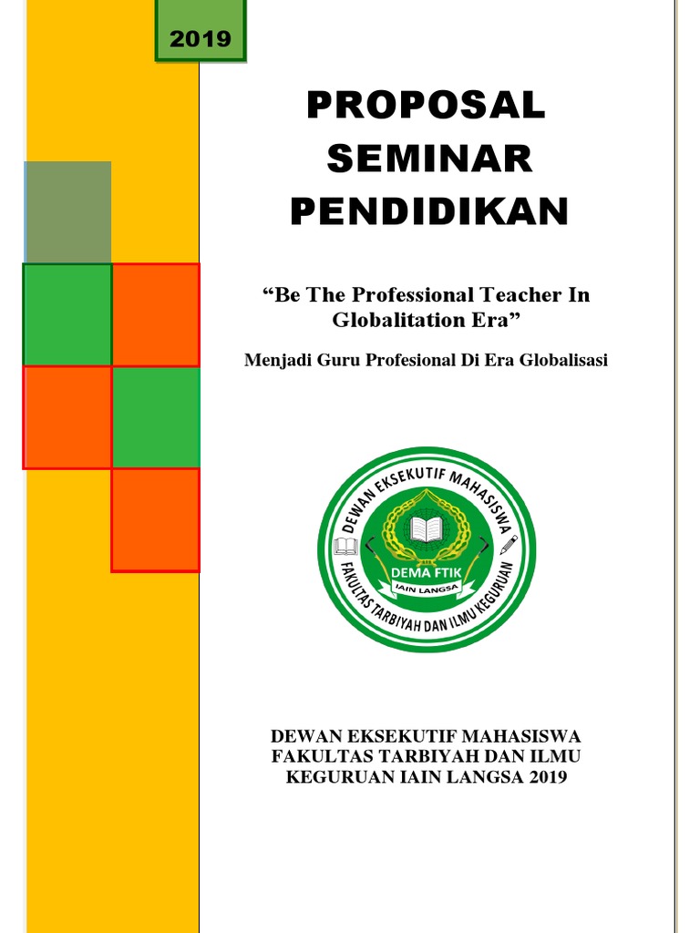 Proposal Seminar Pendidikan | PDF