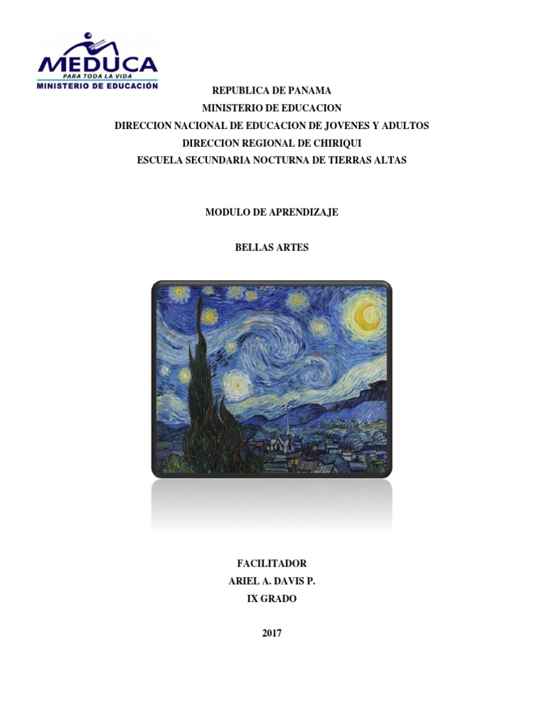 9no - Modulo Bellas Artes IX - para Estudiantes - Listo | PDF ...