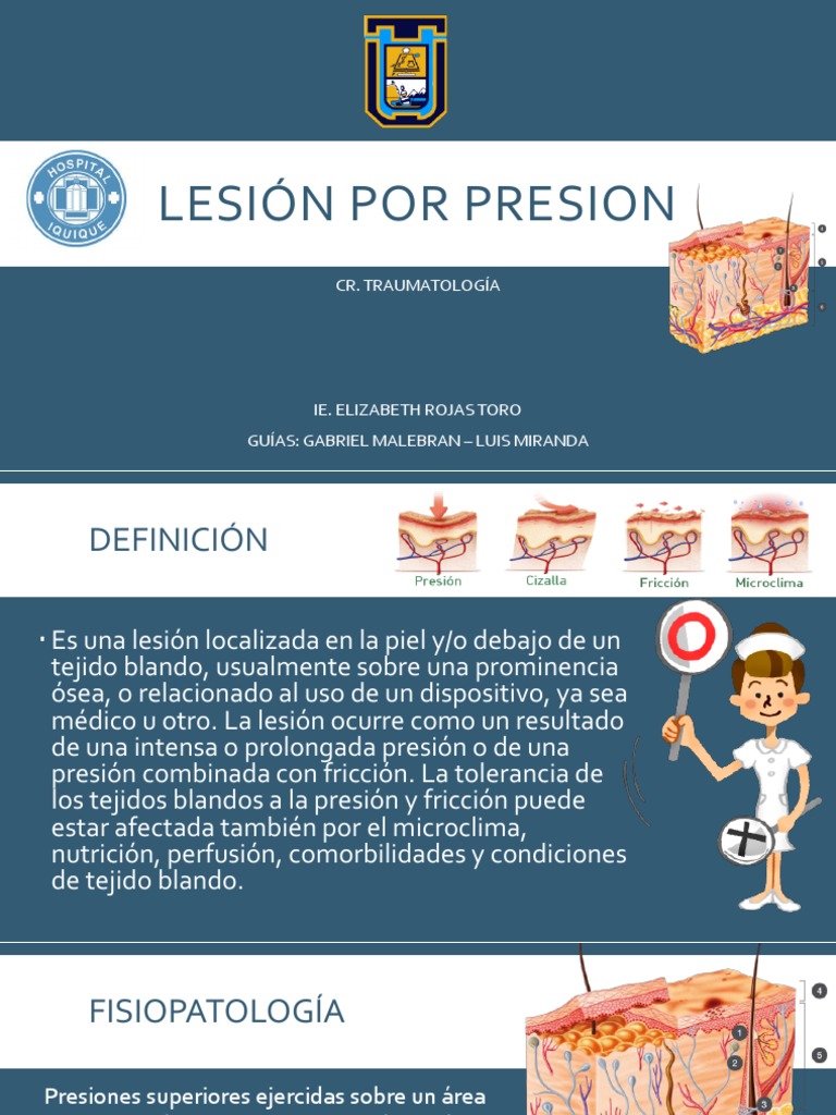 Lesión Por Presion | PDF | Herida | Piel